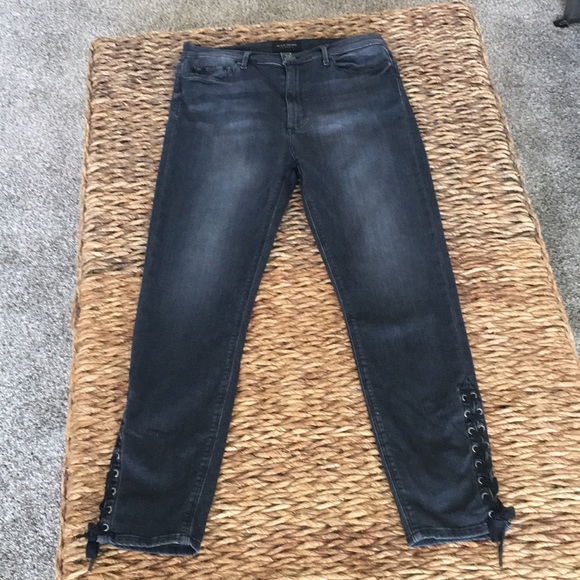 Black Orchid | Jeans | Black Orchid Jeans Faded Black Color Laced At ...